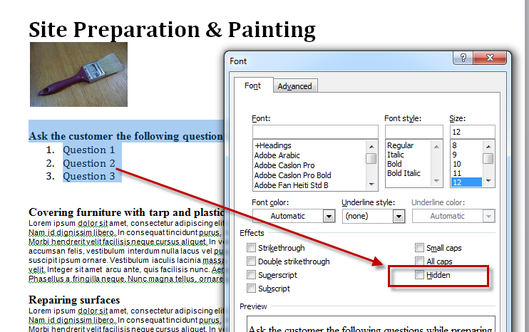Find hidden text in word - daxdock Find hidden text in word - daxdock